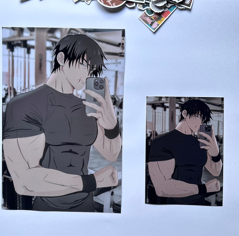 Toji Fushiguro, Jujutsu Kaisen, Art Print - Etsy