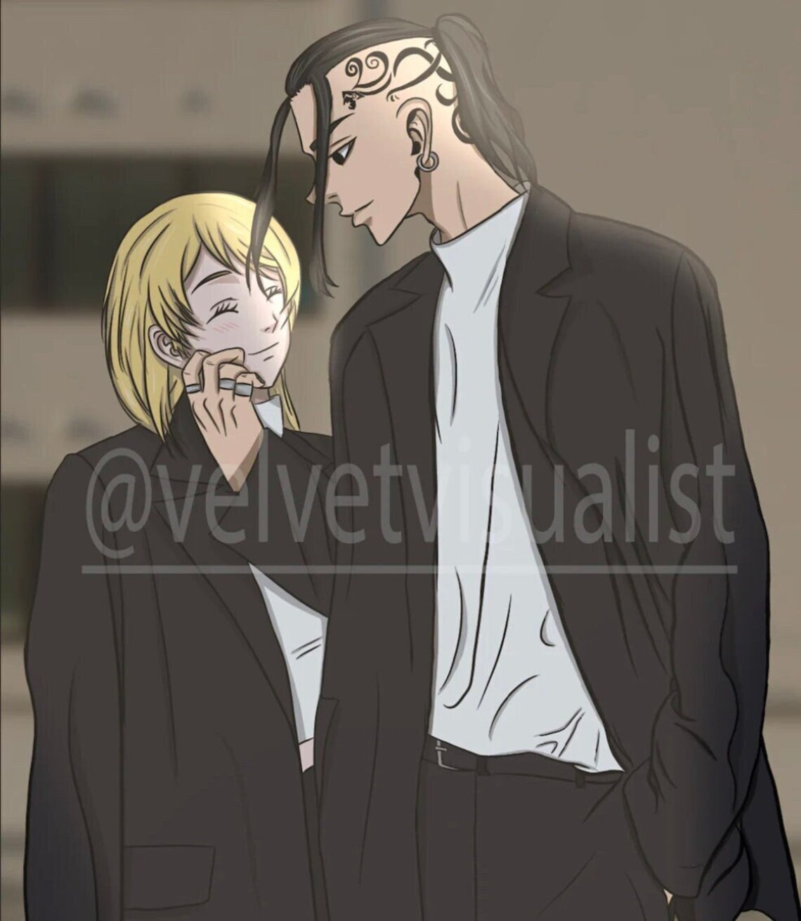 Draken and Emma, Art Print, Tokyo Revengers - Etsy