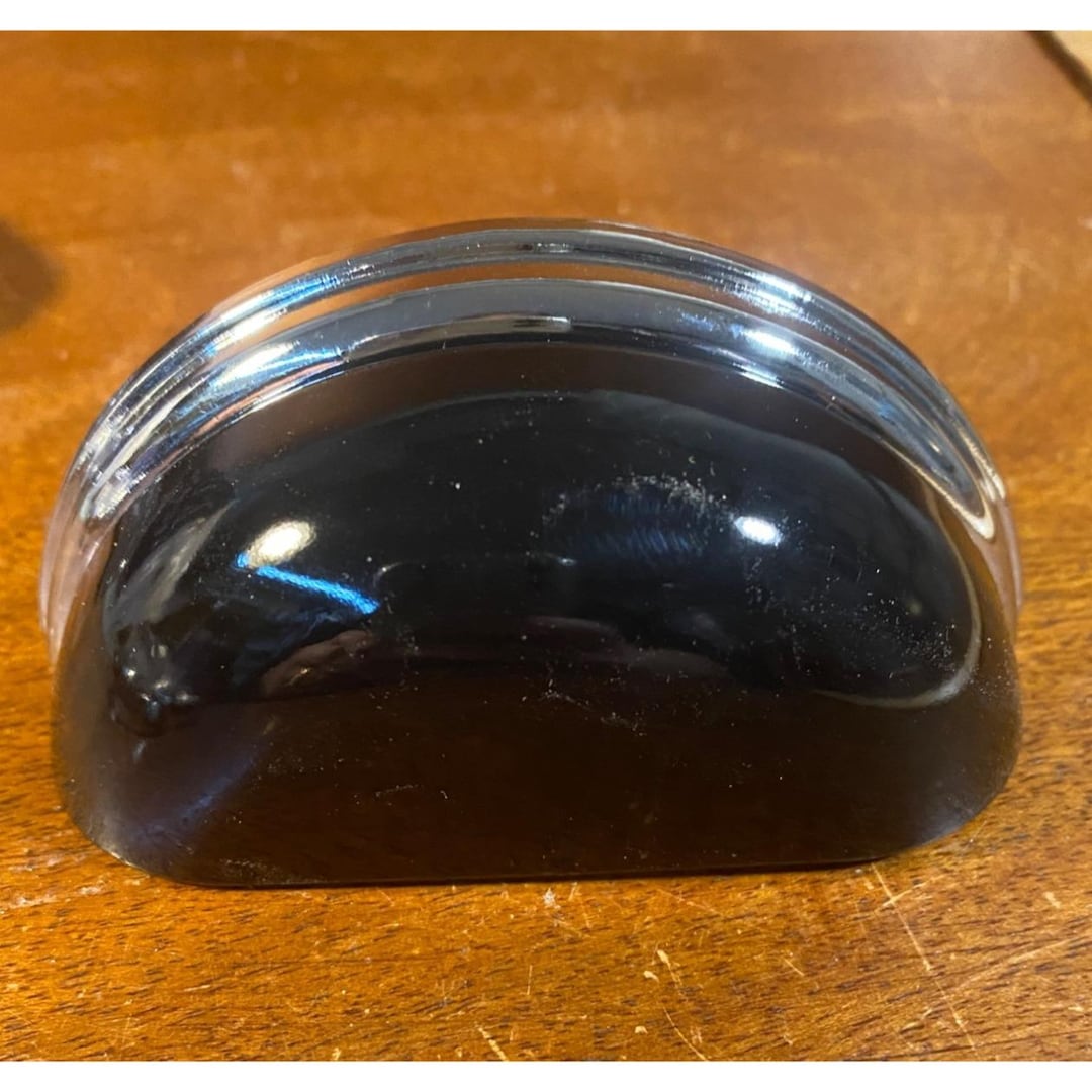 Lewis Dolin Black & Silver Cup Drawer Pull Handle 3.5" - Etsy