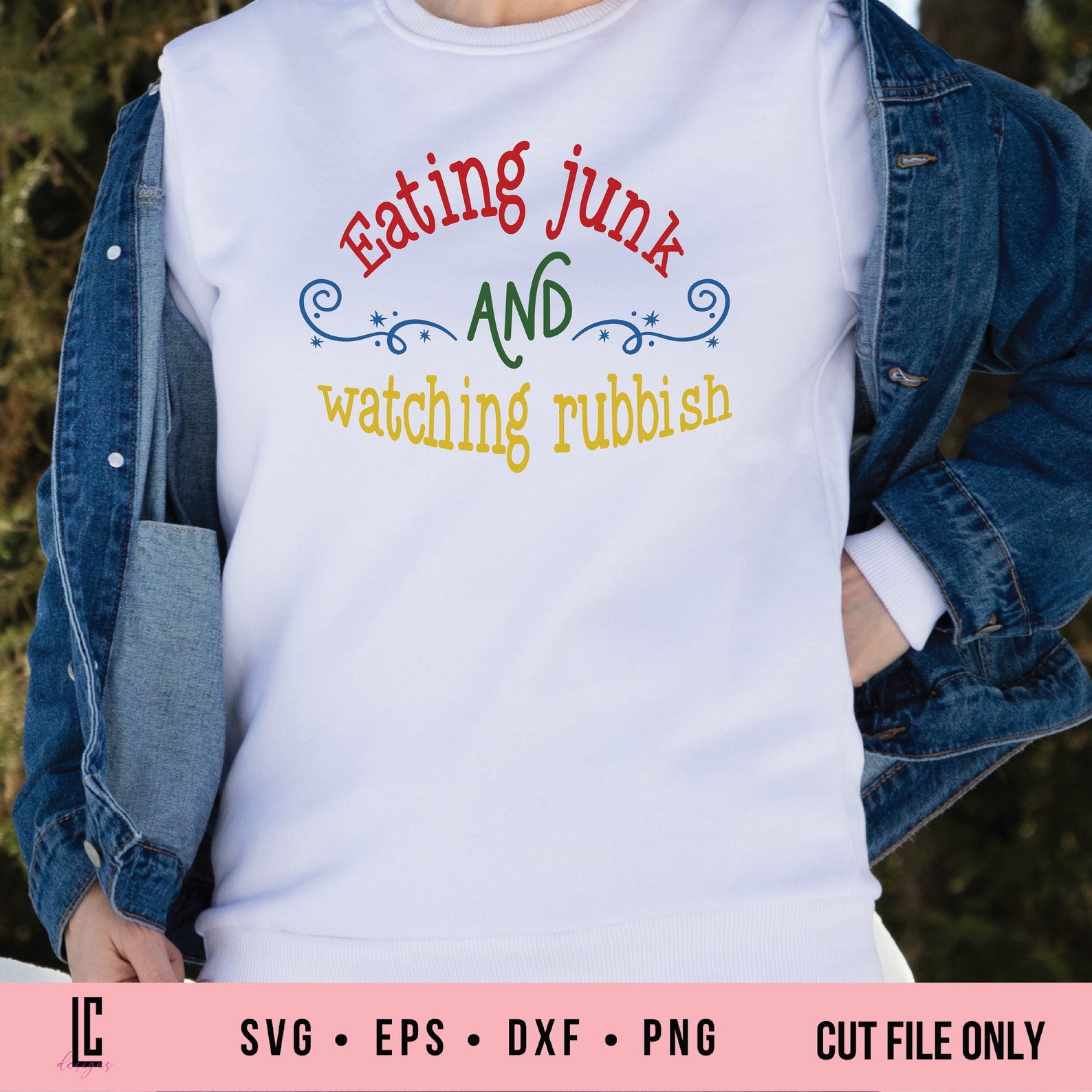 Home Alone SVG Eating Junk and Watching Rubbish SVG - Etsy