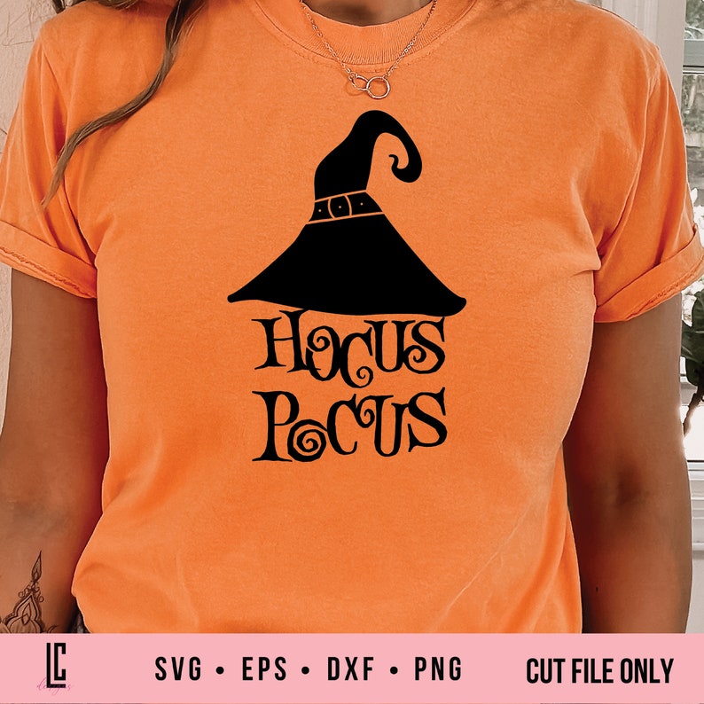Hocus Pocus SVG Bundle Witch Hat Halloween SVG Cut Files for Cricut or ...