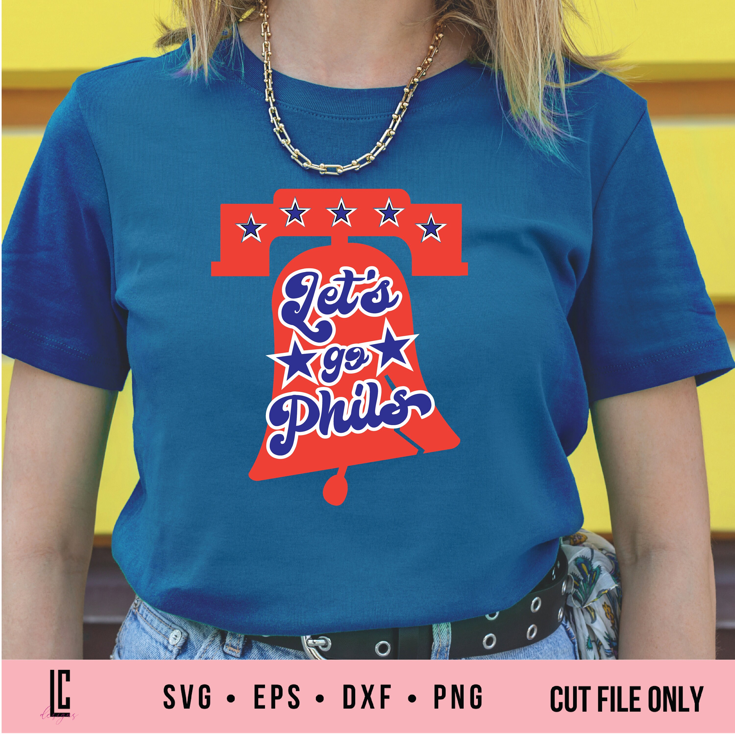 Let's Go Phils SVG Philadelphia Baseball Team SVG Phillies - Etsy
