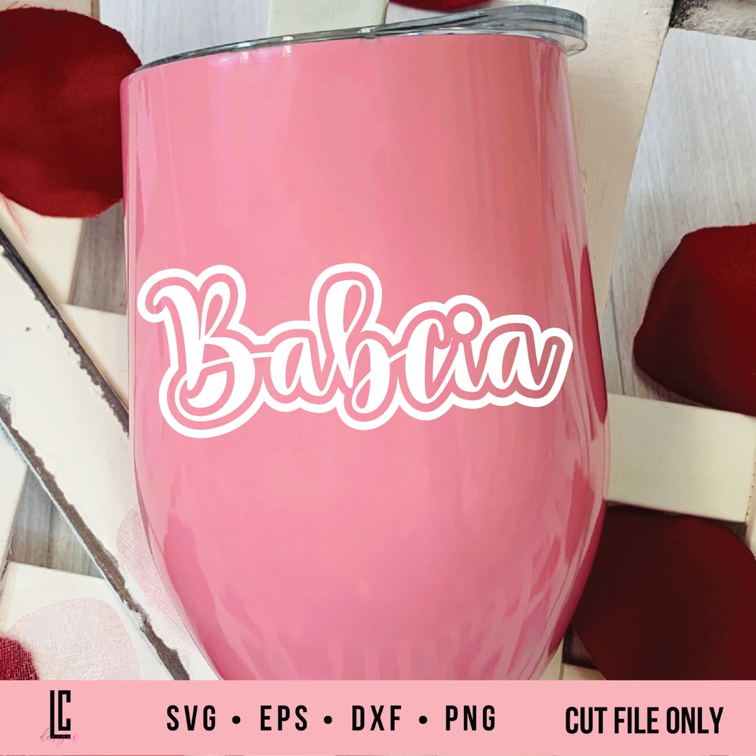 Babcia SVG Polish Mothers Day SVG Poland Cut Files - Etsy