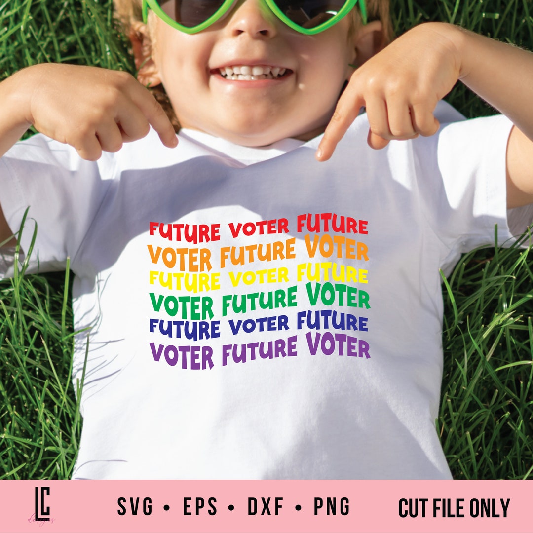 Future Voter SVG Kids Vote SVG Voting SVG Cut Files for Cricut or ...