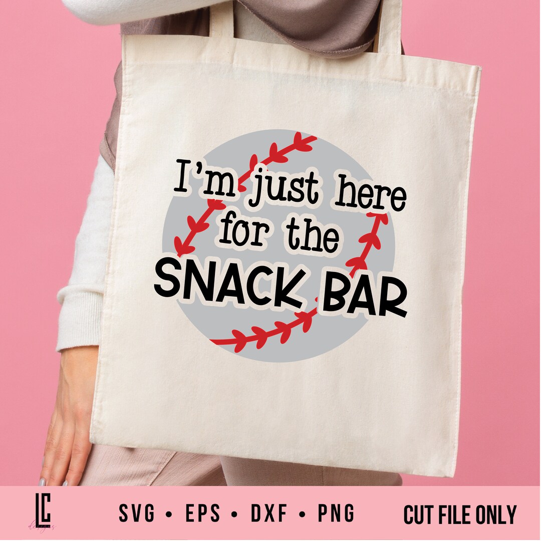 Snack Bar SVG, Svg Files, Baseball Svg, Softball SVG, Cut File, I'm ...