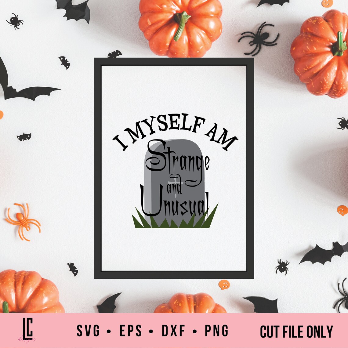 Strange and Unusual SVG Halloween SVG Cut Files for Cricut or - Etsy