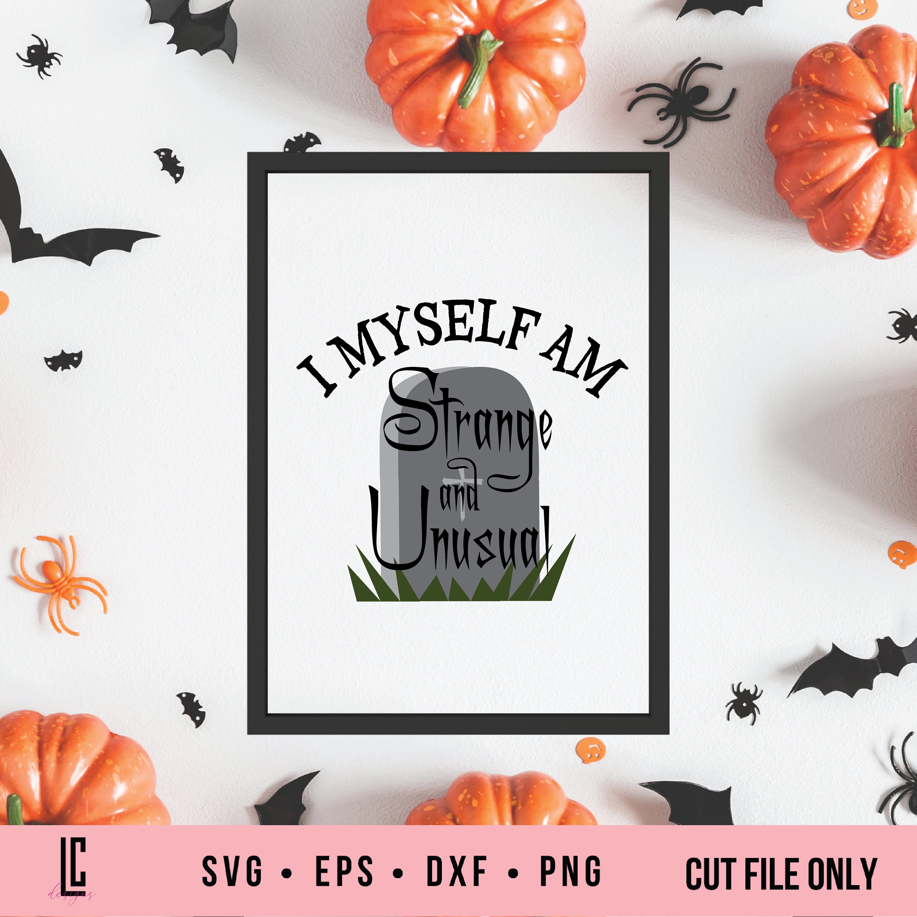 Strange and Unusual SVG Halloween SVG Cut Files for Cricut or ...