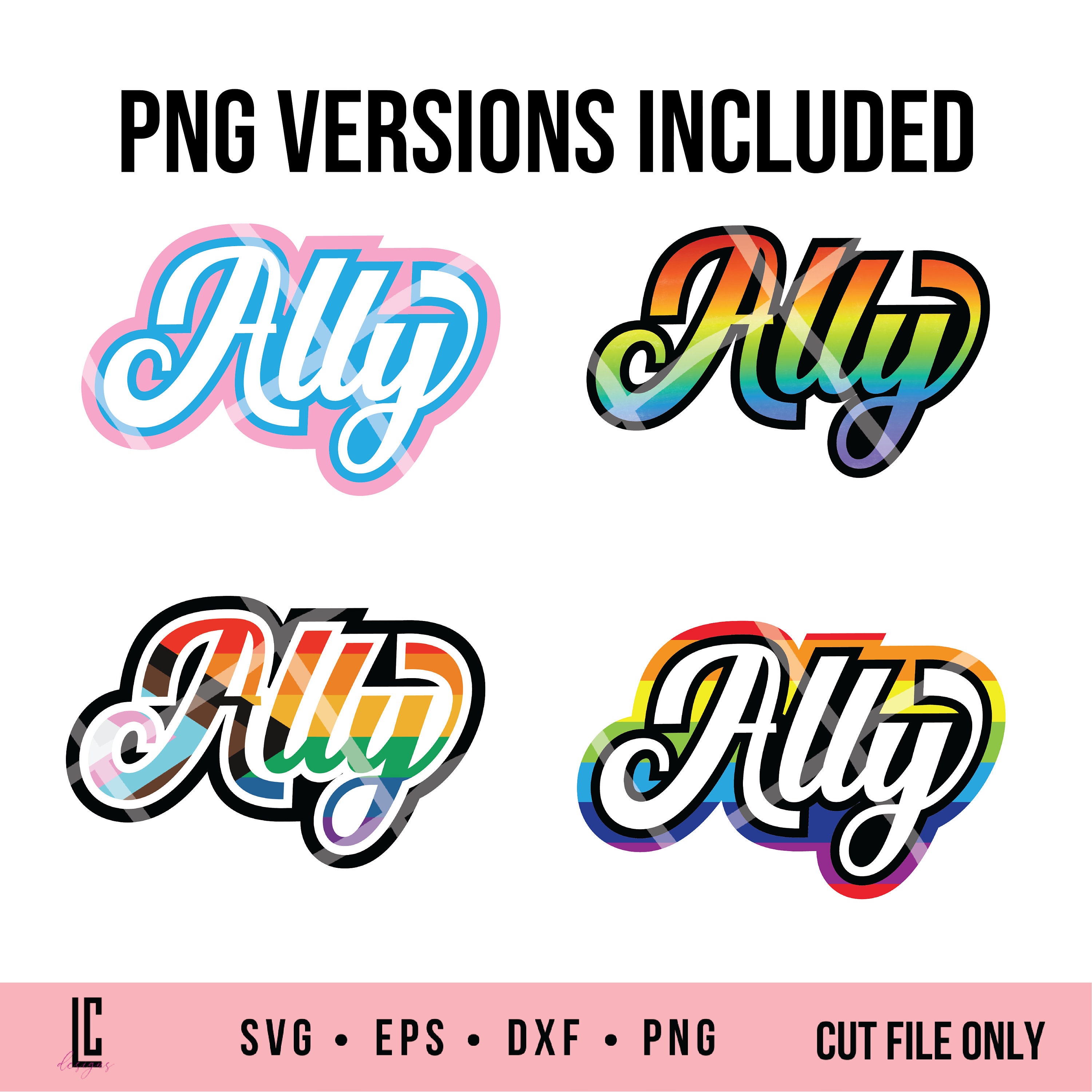 Ally SVG Safe Space SVG and PNG Files - Etsy