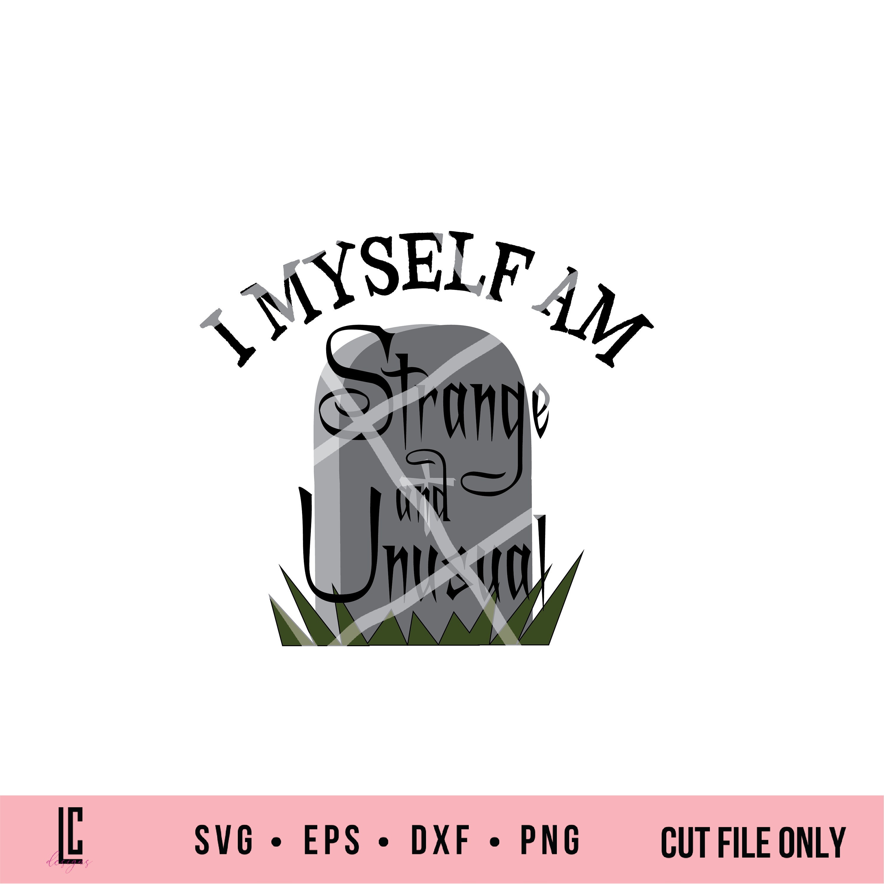 Strange and Unusual SVG Halloween SVG Cut Files for Cricut or ...