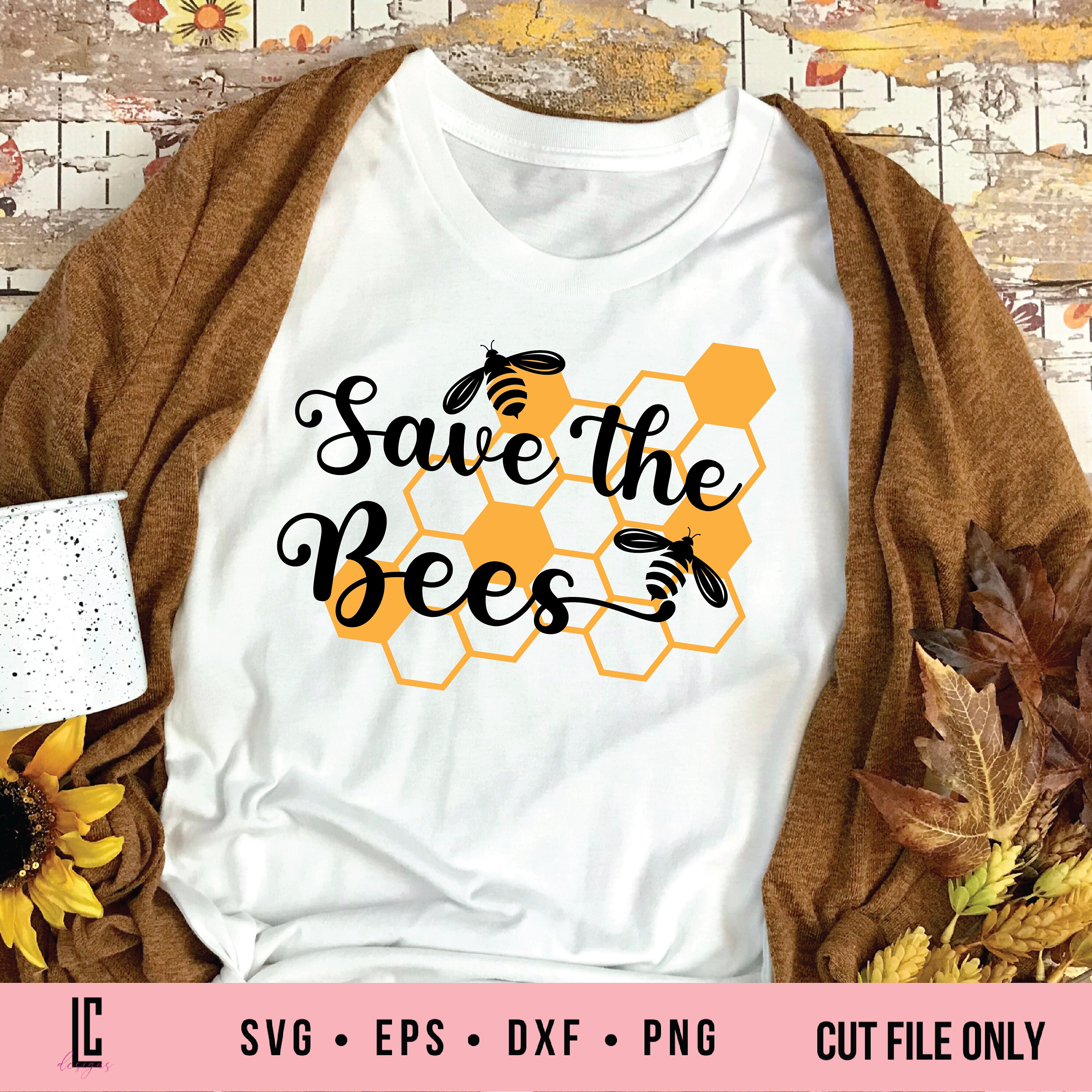 Save the Bees SVG Beekeeper SVG Cut Files for Cricut or Silhouette ...