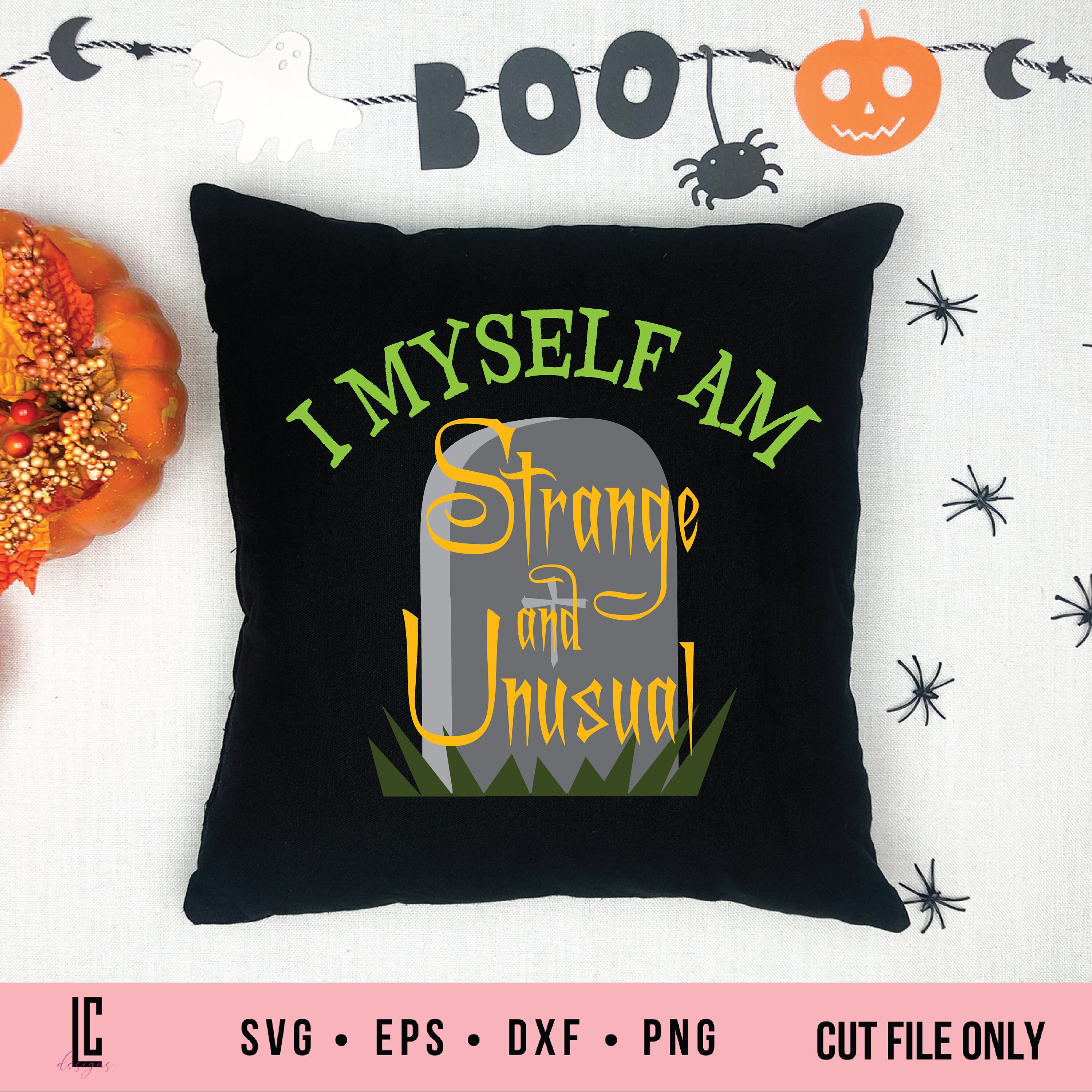 Strange and Unusual SVG Halloween SVG Cut Files for Cricut or ...