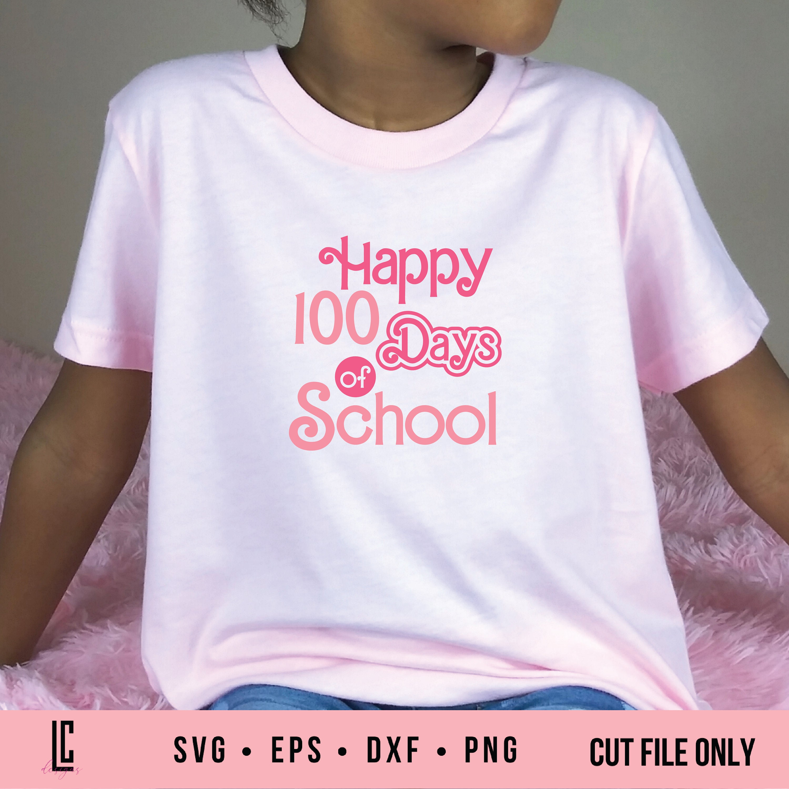 100 Days of School Svg Happy 100 Days Cut File for Cricut and ...