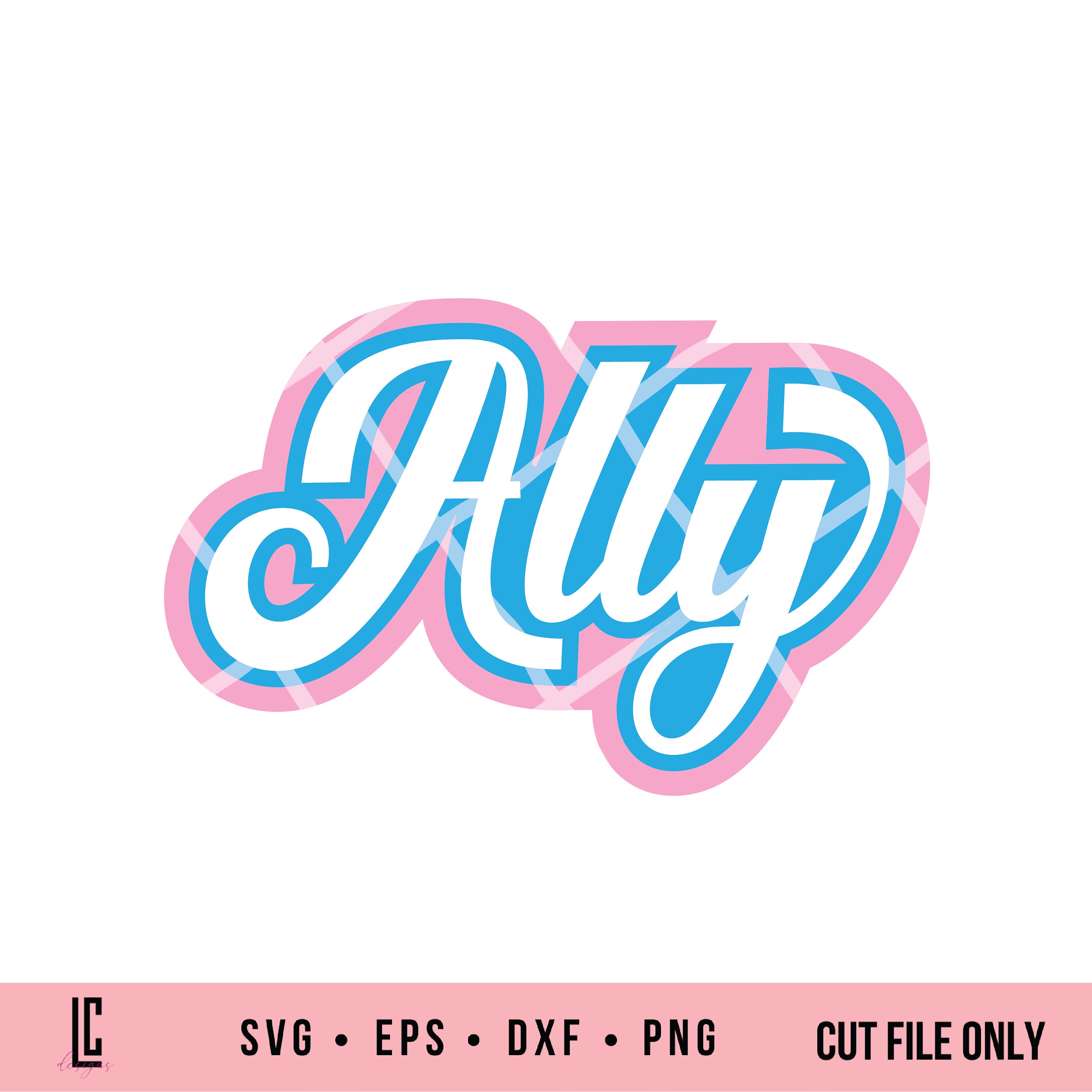 Ally SVG Safe Space SVG and PNG Files - Etsy