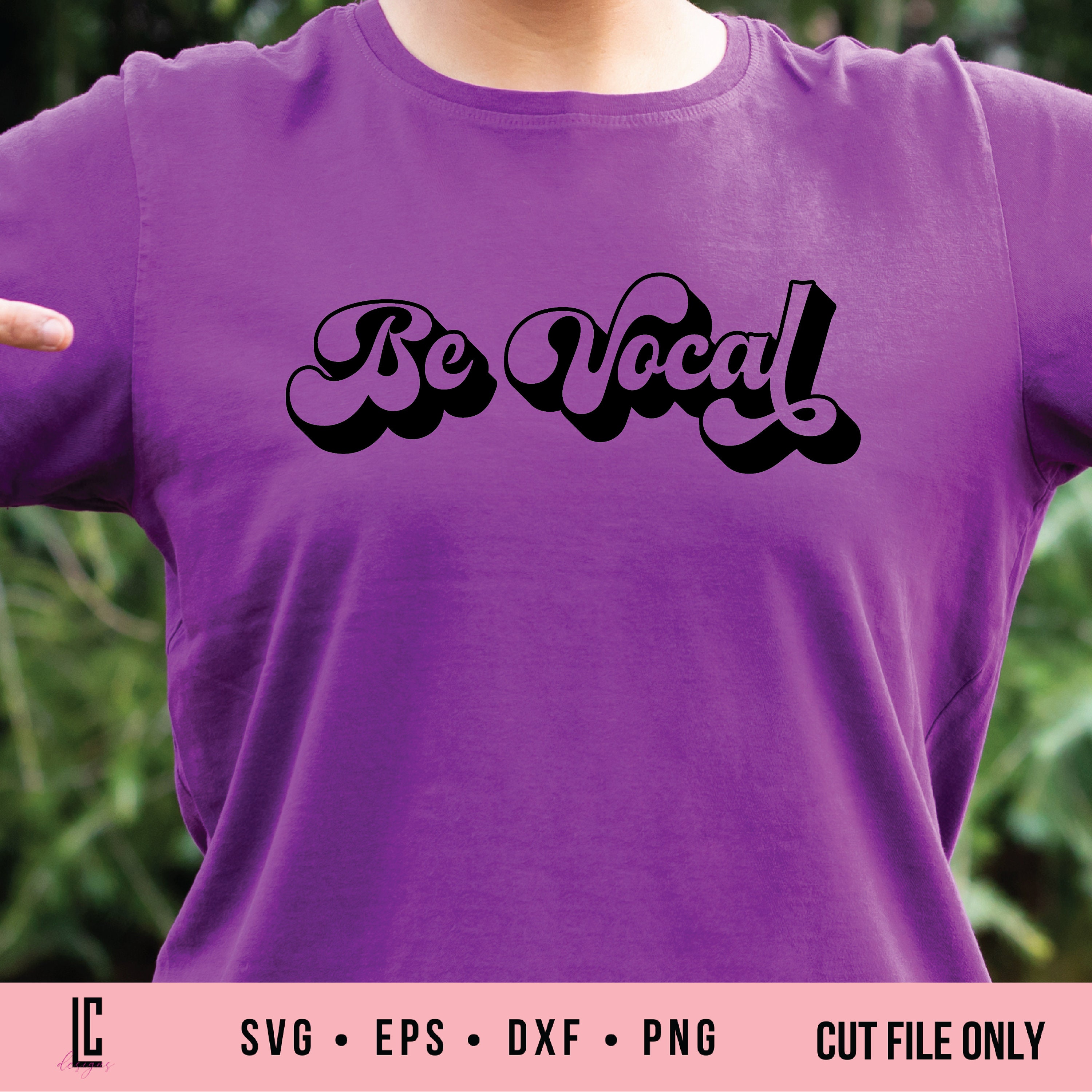 Be Vocal SVG Vote SVG Voting SVG Cut Files for Cricut or Silhouette - Etsy