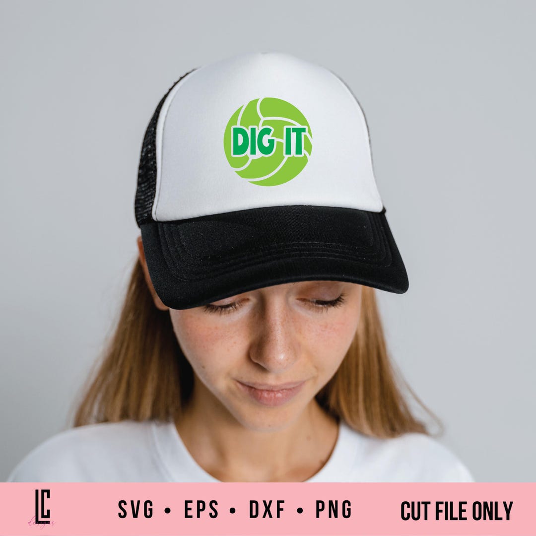 Volleyball SVG Dig It Cut File for Cricut or Silhouette - Etsy