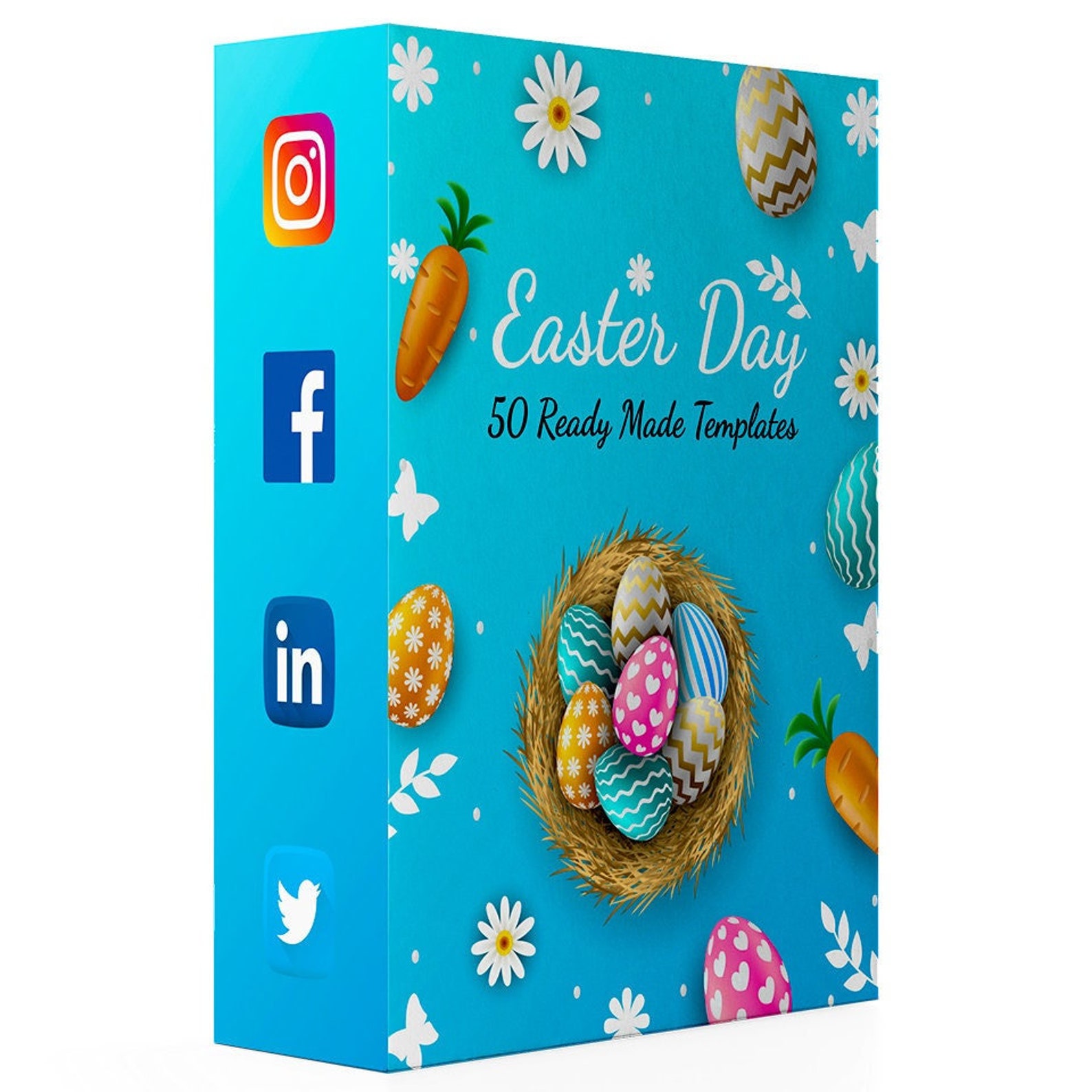 Easter Social Media Posters - Unique and Customizable Canva Templates ...