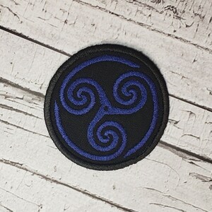 BDSM Triskele / Triskelion Iron-on Patch. Embroidered Badge - Etsy