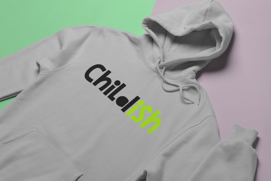 TGF BRO Childish Theme Park Hoodie | Etsy
