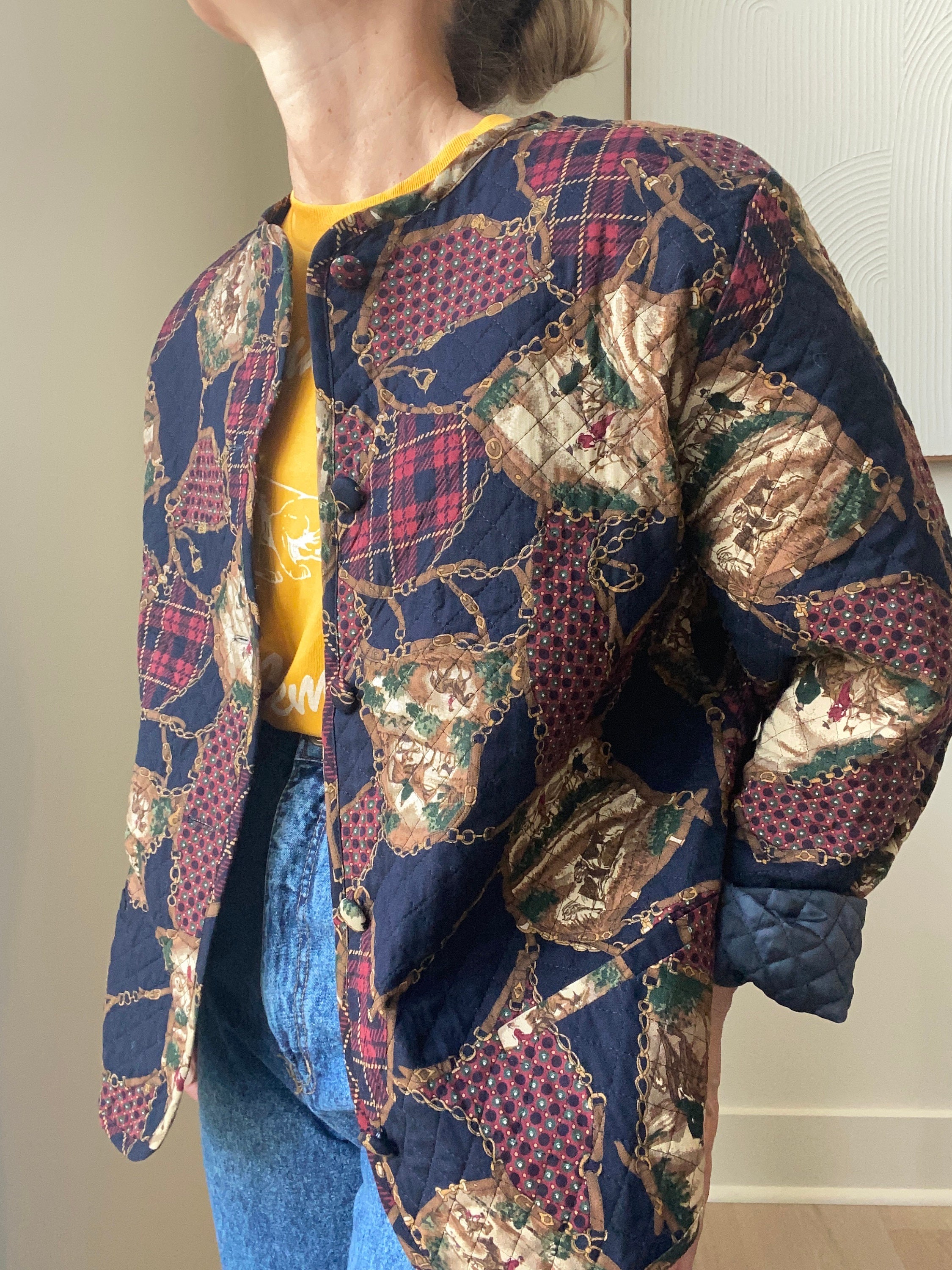 JG Hook Quilted Jacket - Etsy