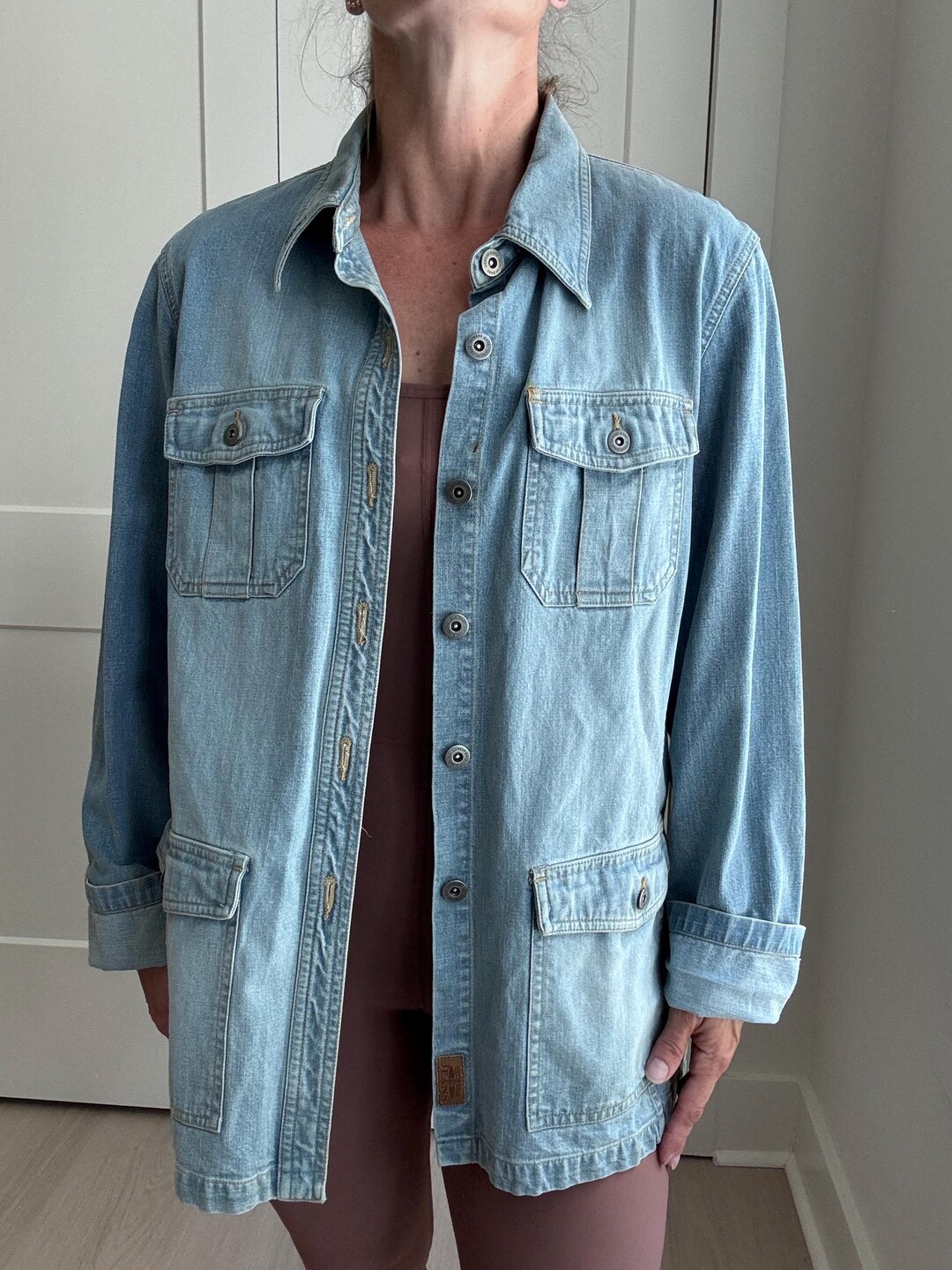 Liz Claiborne Denim Jacket, Blazer, Blazers, Jackets, Jean Jackets - Etsy