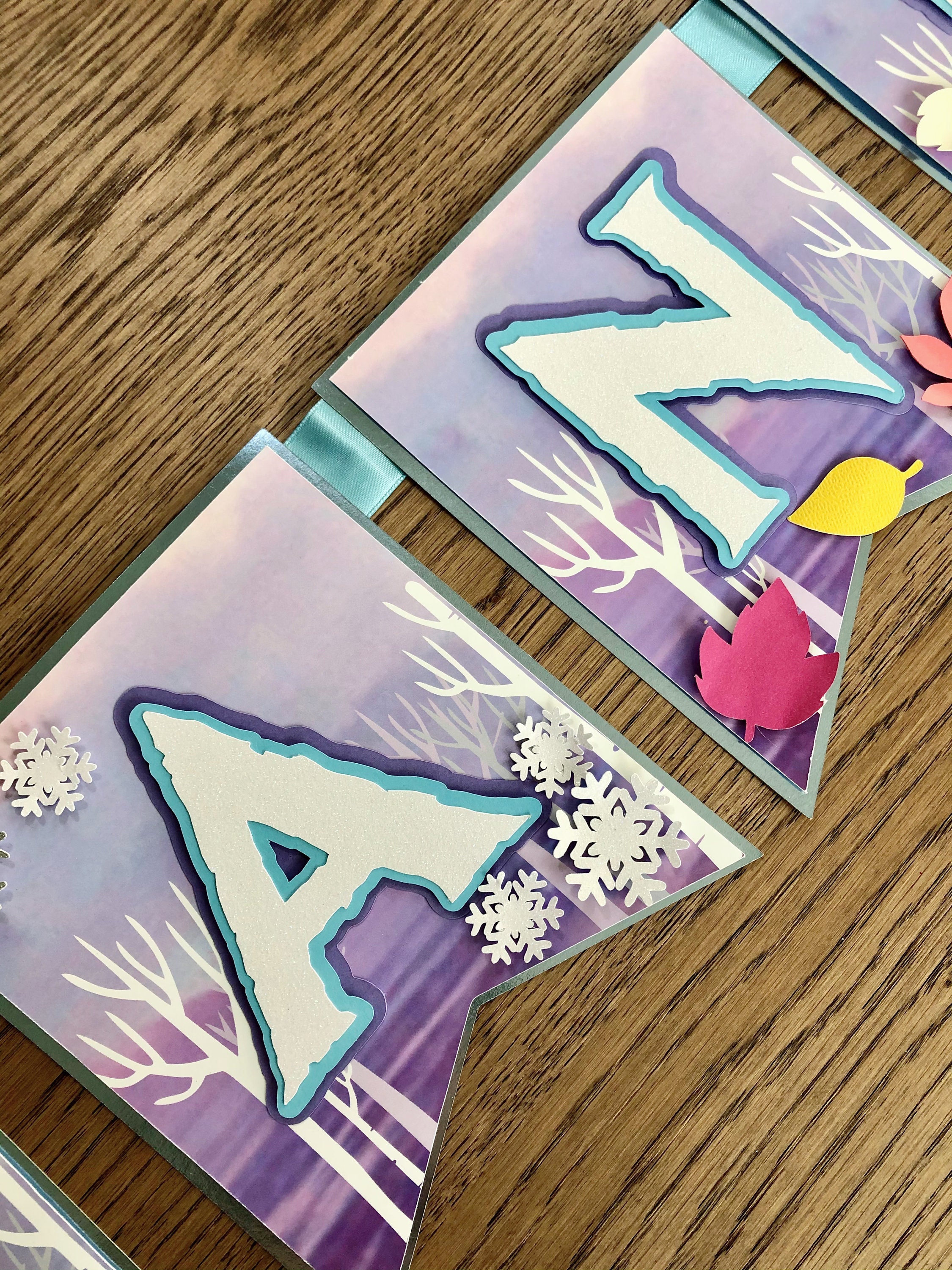 Frozen Birthday Banner, Frozen Banner, Frozen Decorations, Frozen Theme ...