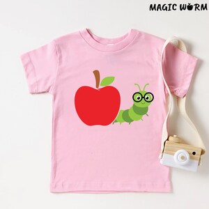 Apple and Worm Svg, Png, Eps, Jpg, Teacher Vector, Bookworm Clipart ...