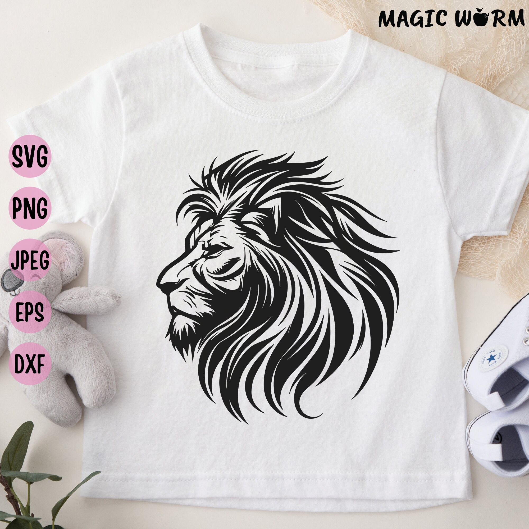 Lion Svg Lion Head Svg Lion Clipart Lion Shirt Design Lion - Etsy Australia