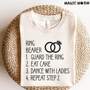 Ring Bearer SVG, to Do List, Wedding Party, Wedding Ring Bearer, Ring ...