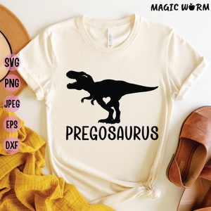Pregosaurus SVG: Funny Pregnancy T-rex Mom Shirt (digital Download) - Etsy