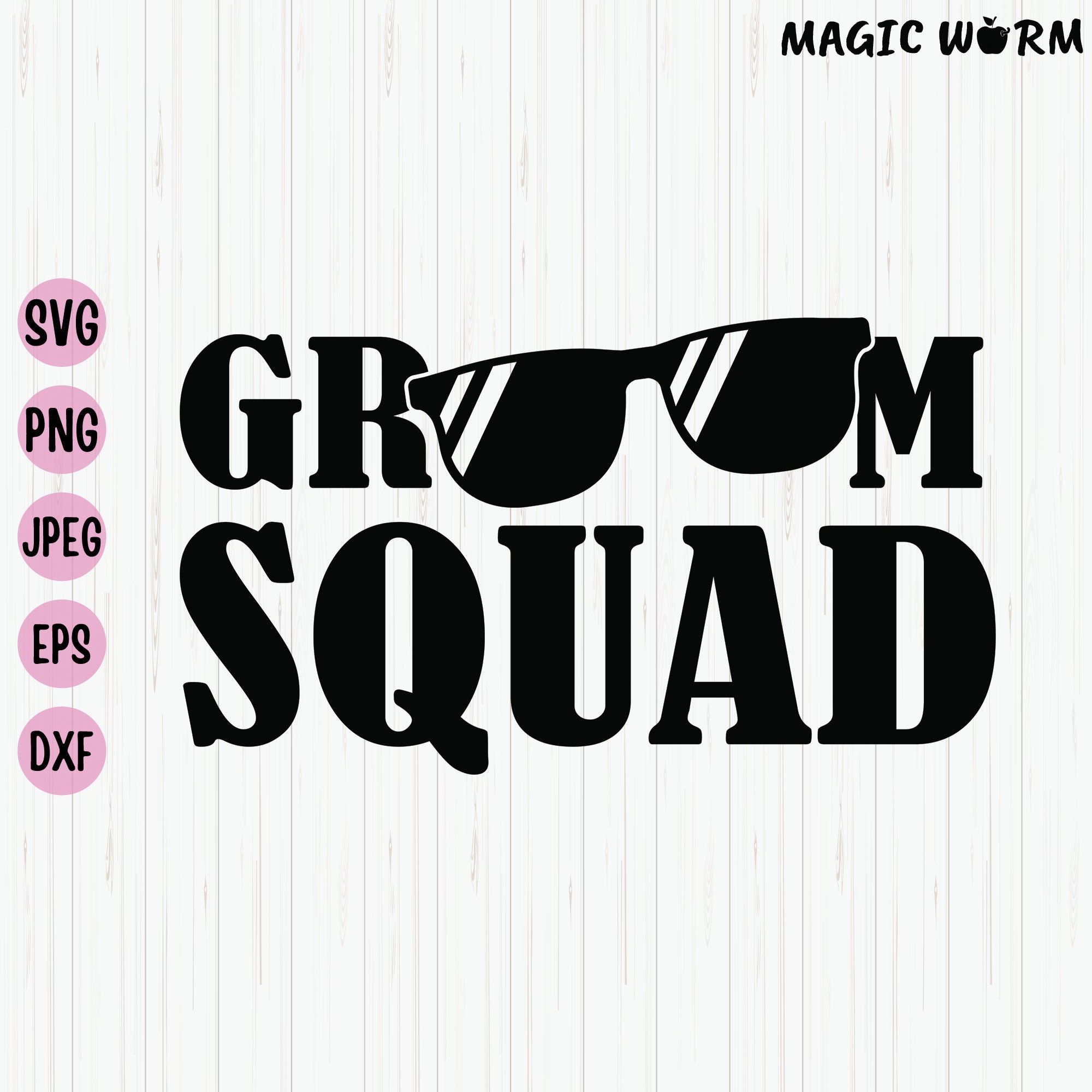 Groom Squad Svg File For Bachelor Party And Wedding Party Etsy Australia