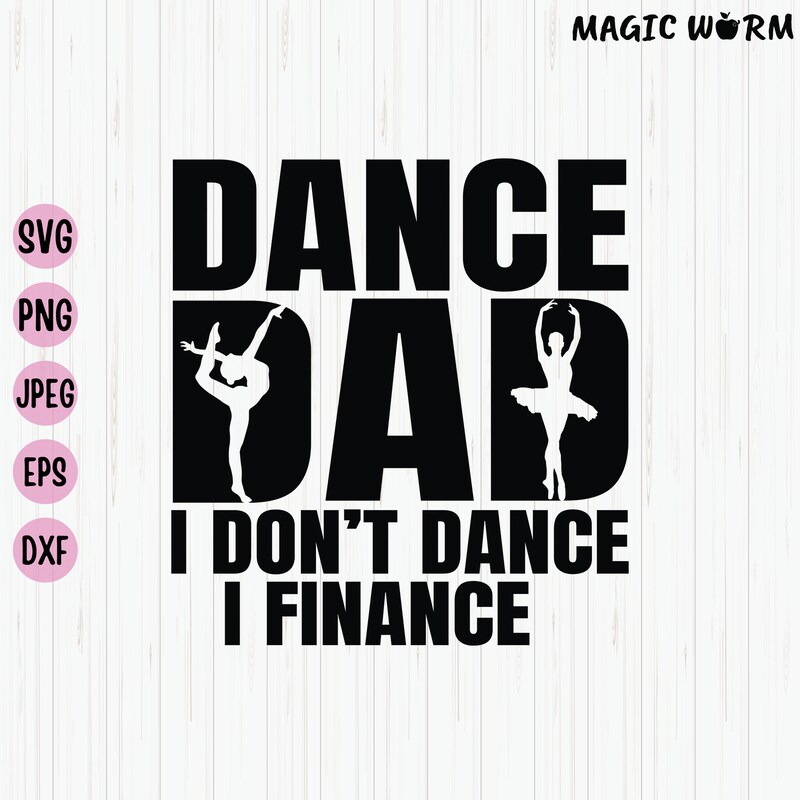 Dance Dad Svg - Etsy