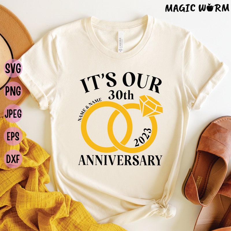 Anniversary Svg - Etsy