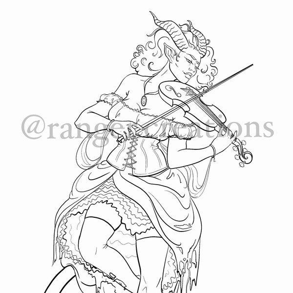 Tiefling Character Sheets - Etsy