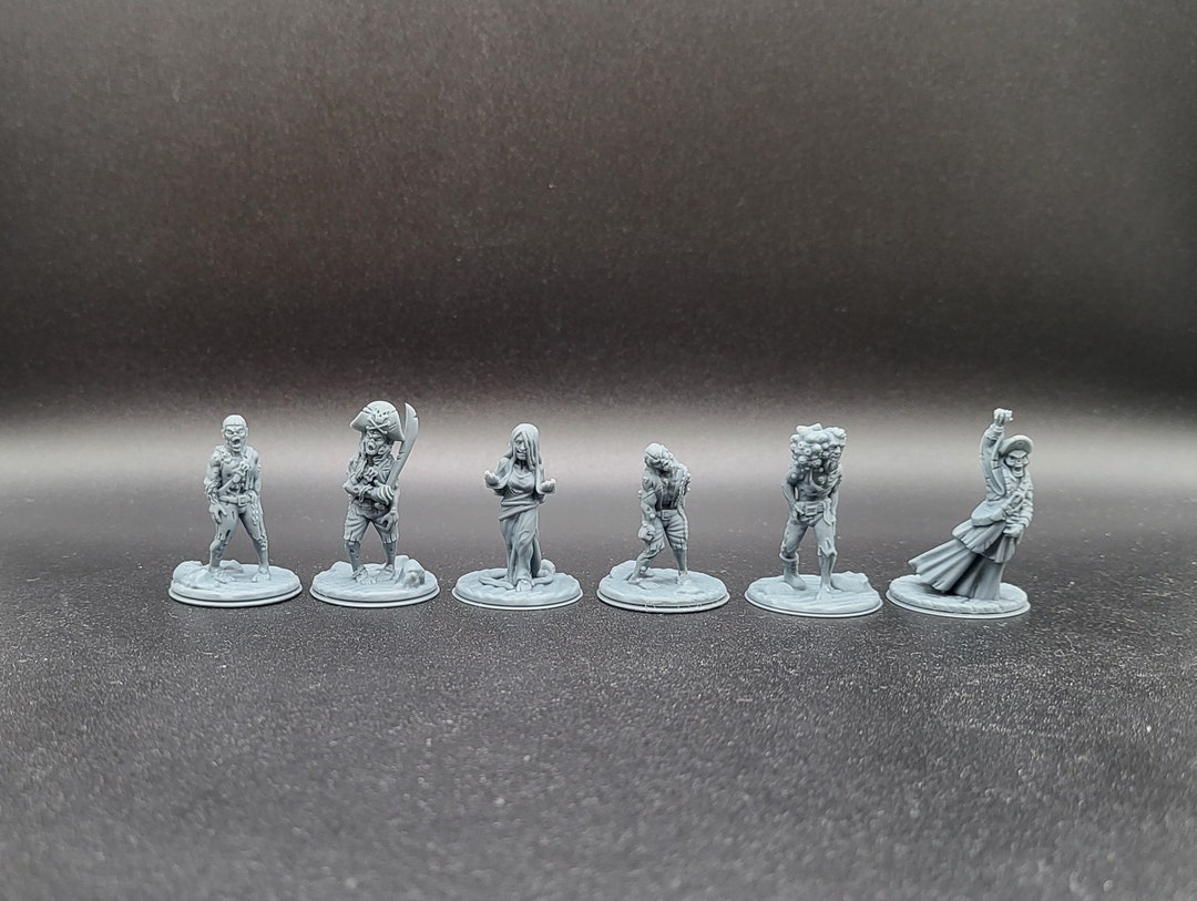 Zombies, Undead, Drowned, Sea Zombies, Sea Spirits, Ghosts, EC3D ...