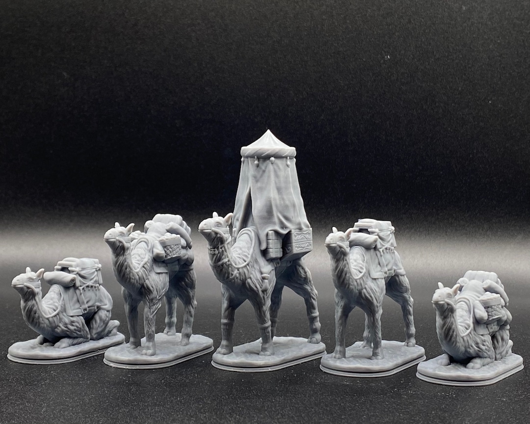 Camel, Pack Camel, Pack Animal, Loaded Camel, Mount, Royal Mount, Tent ...