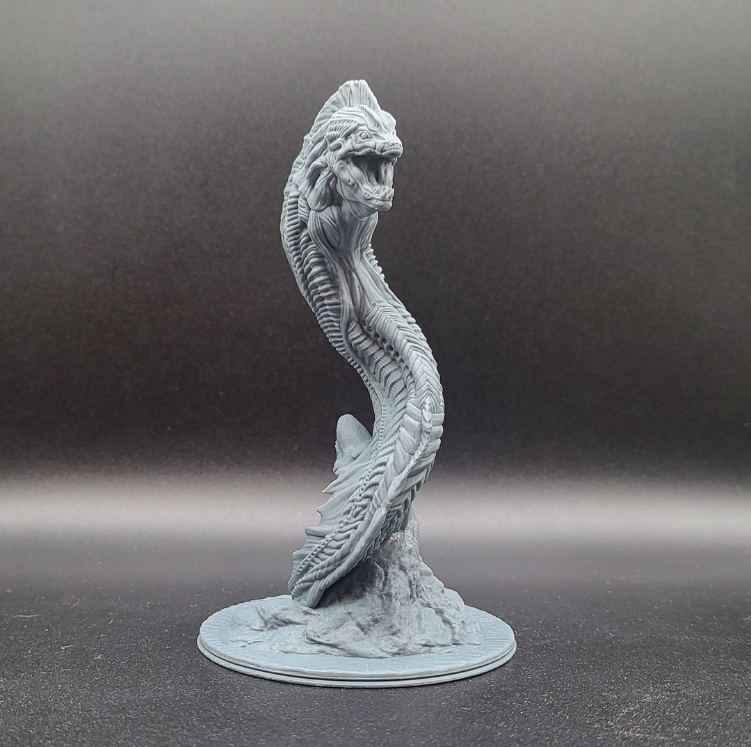 Ancient Eel, Colossal Eel, Giant Eel, Sea Monster, Moray Eel, Dnd Mini ...