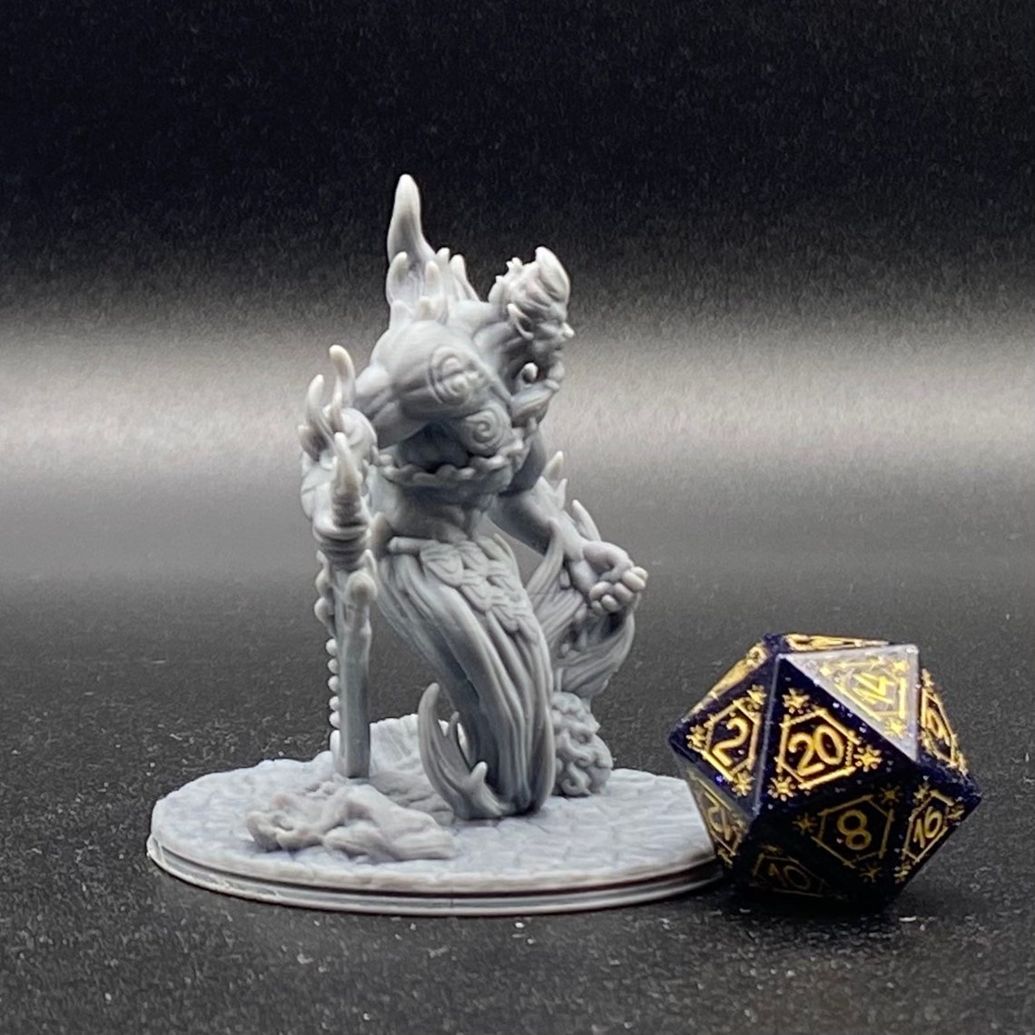 Fire Djinn Efreet Fire Genie Fire Demon Djinni Elemental | Etsy