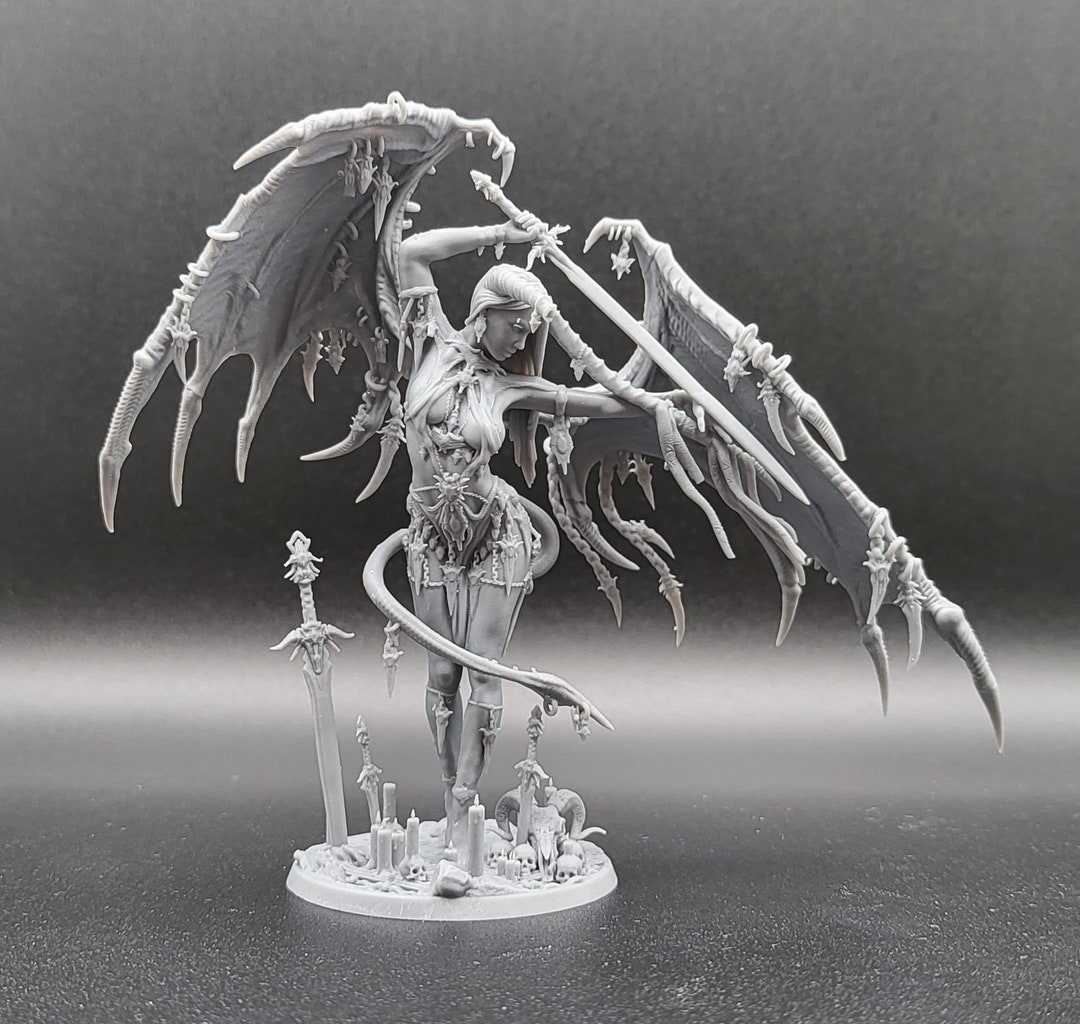Lamashtu, Demon, Female Demon, Devil, Female Devil, Sword Demon, Sword ...