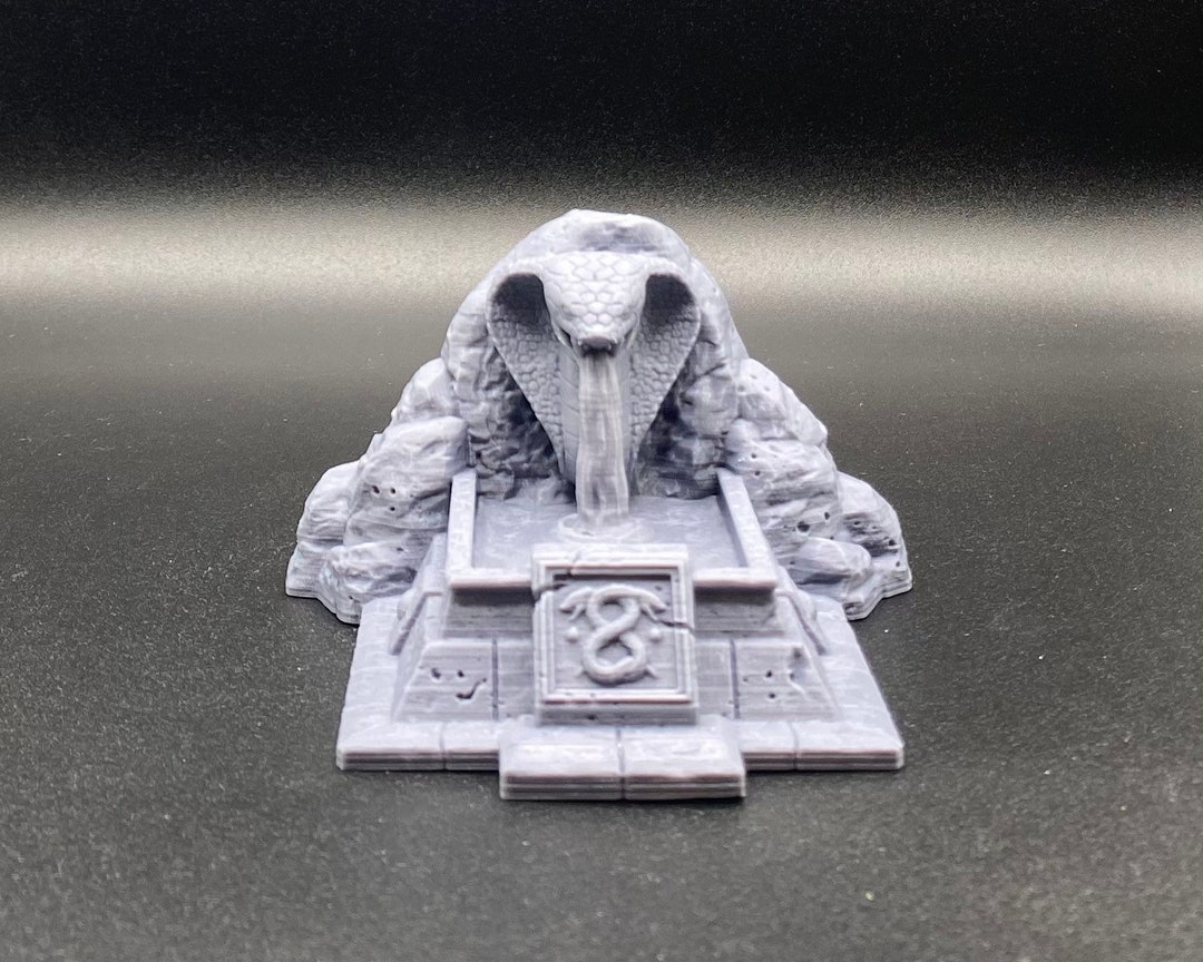 Snake Fountain, Magic Fountain, Evil Fountain, Font, Yuan-ti Fountain ...