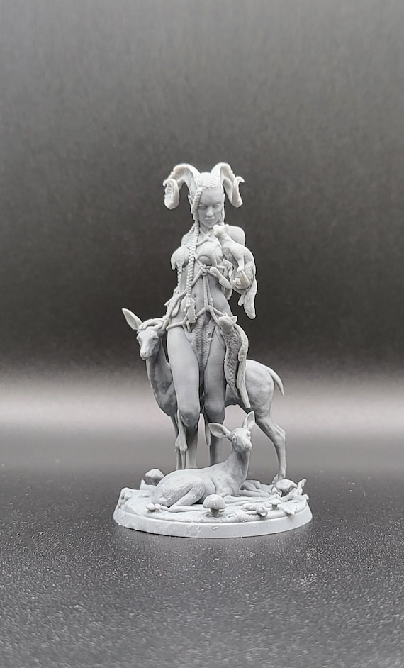 Faun Fawn Druid Female Druid Deerfolk Ranger Female - Etsy