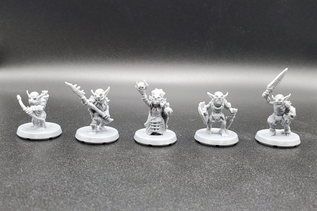 Goblin Miniature Figure for Dnd Monster Game Piece Resin Printed ...
