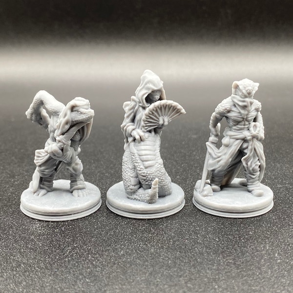 Lizardfolk Wizard - Etsy