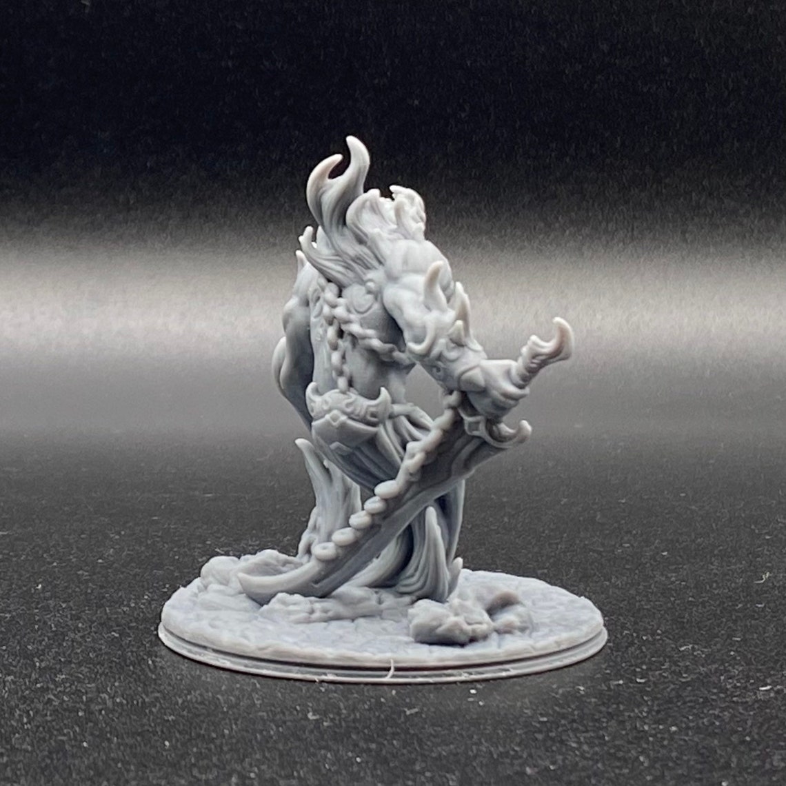 Fire Djinn Efreet Fire Genie Fire Demon Djinni Elemental | Etsy