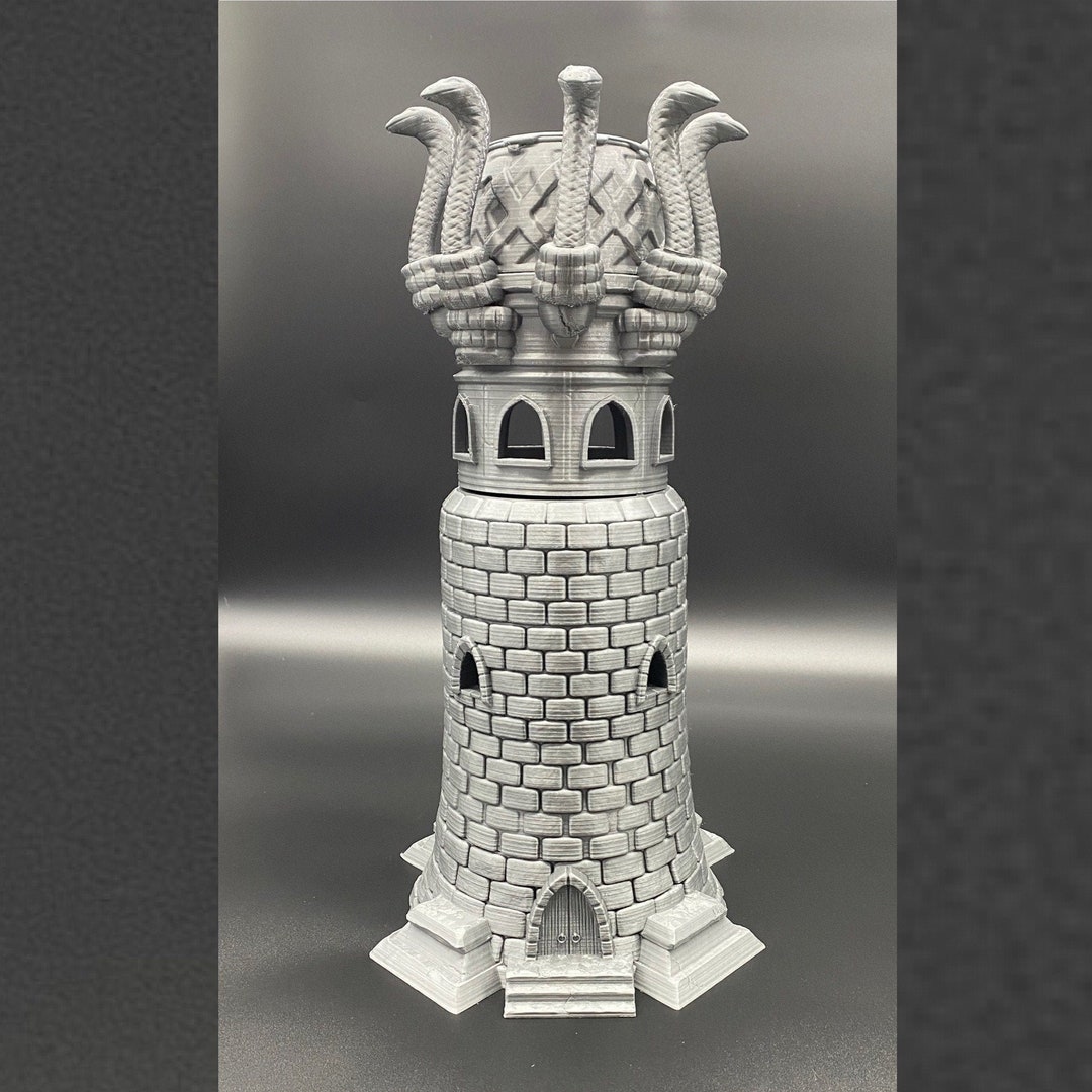 Serpent Tower, Tower, Snake Cult, Yuan-ti Tower, Snakefolk Castle, Cult ...