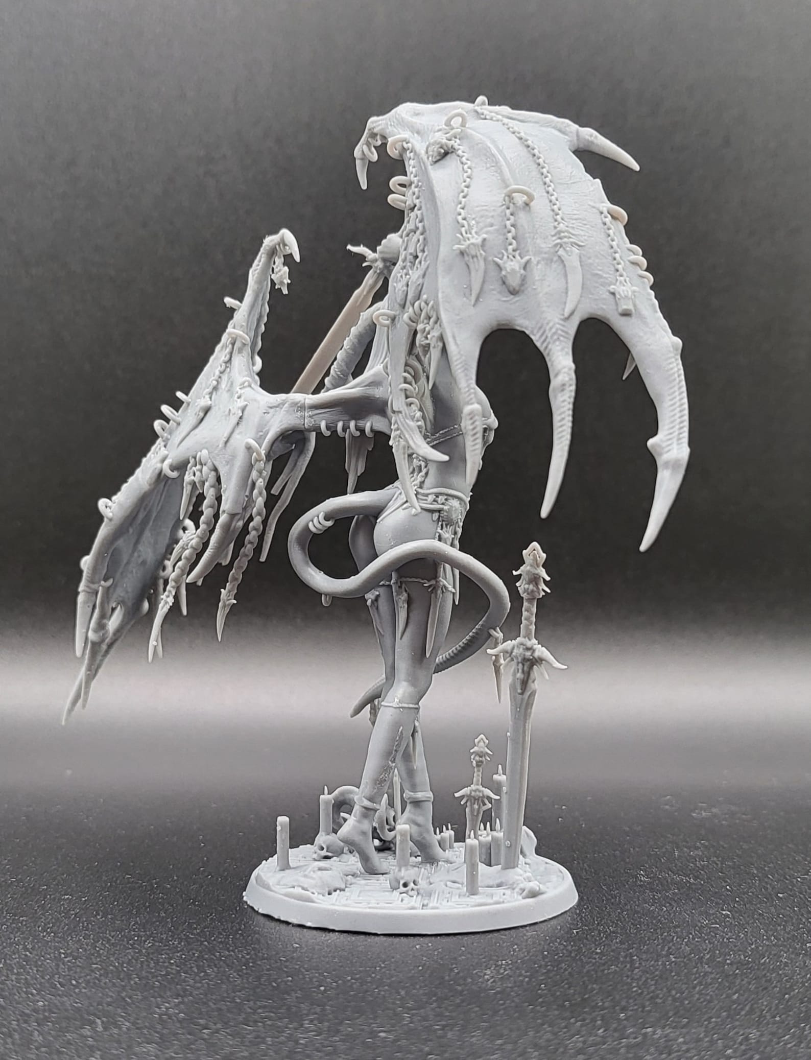 Lamashtu, Demon, Female Demon, Devil, Female Devil, Sword Demon, Sword ...