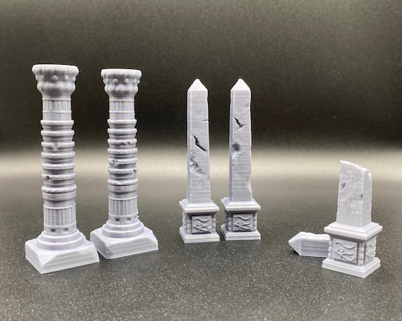 Columns Scatter Terrain Obelisk Ancient Ruins Pillars - Etsy