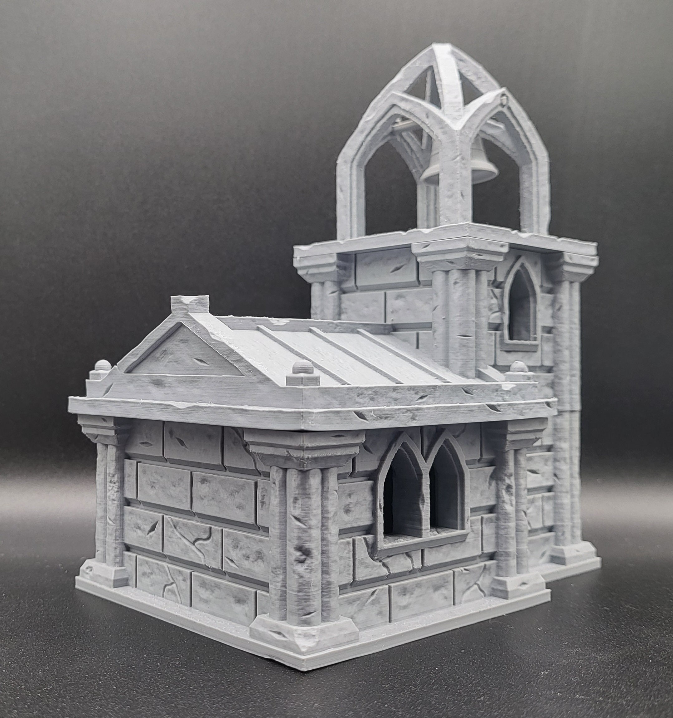 Church Terrain Miniatures for DND or Tabletop Gaming, 28mm D&D Minis ...