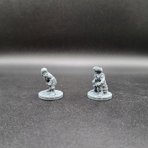 Dwarf Pirate, Dwarf Captain, Dwarf Sailor, Male Dwarf, Dnd Mini, TTRPG ...