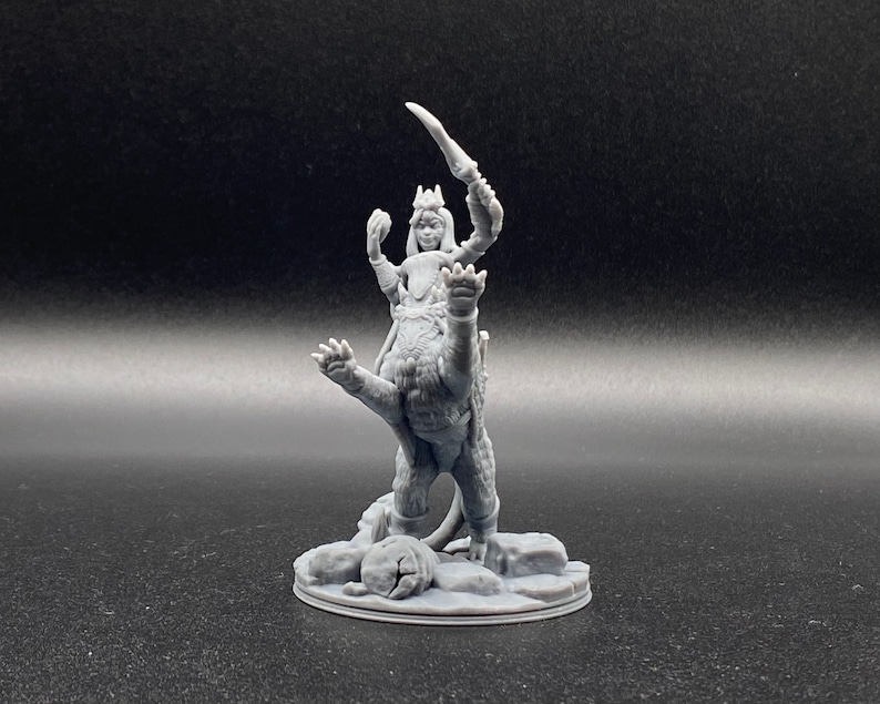 Lamia Demon Queen Lion Warrior Leonid - Etsy