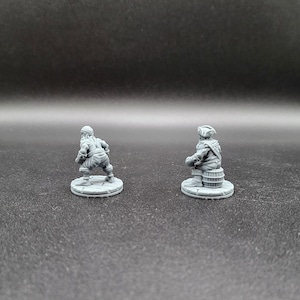 Dwarf Pirate, Dwarf Captain, Dwarf Sailor, Male Dwarf, Dnd Mini, TTRPG ...